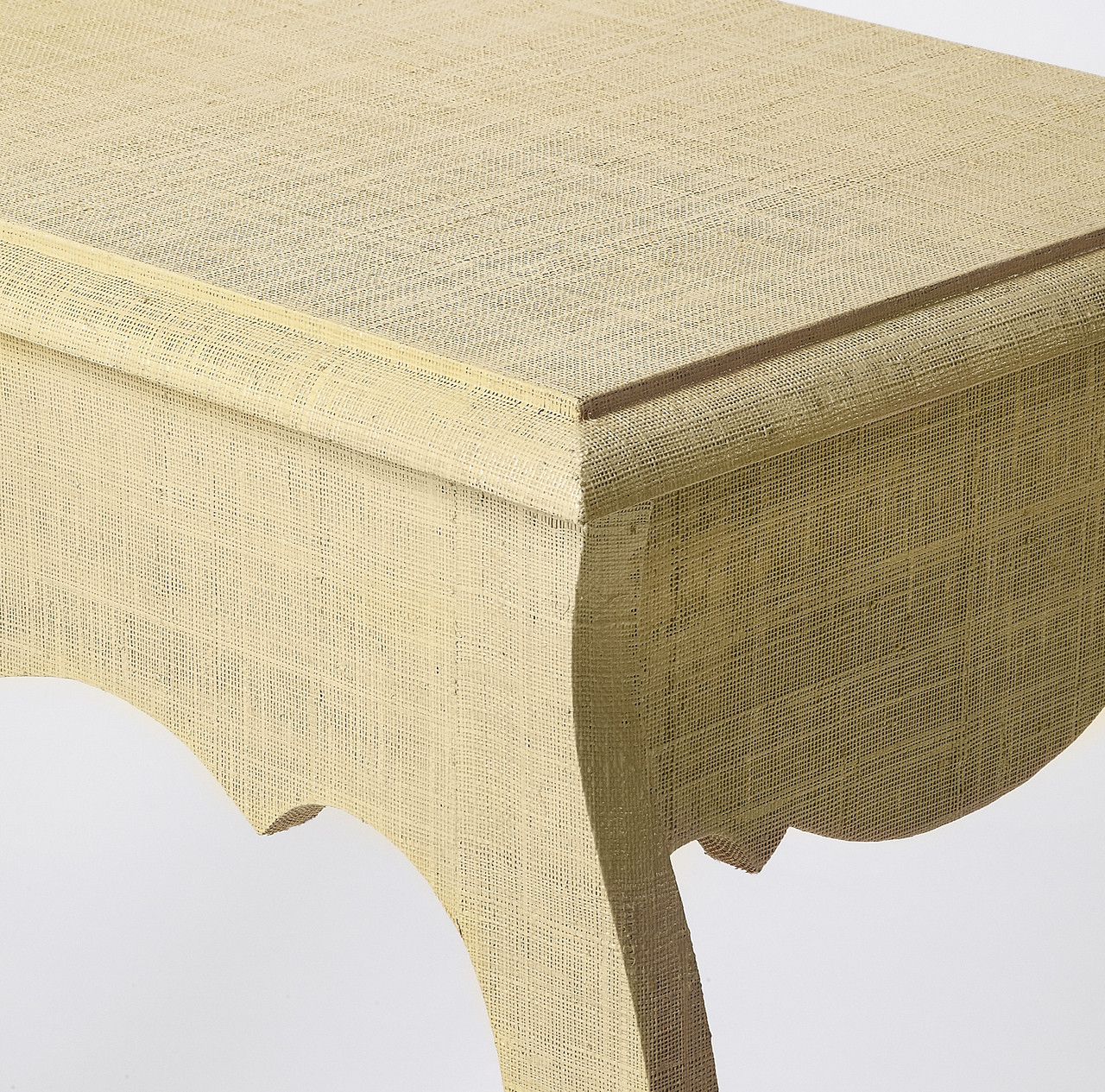 Butler Specialty Butler Felicia Natural Raffia Console Table Console ...