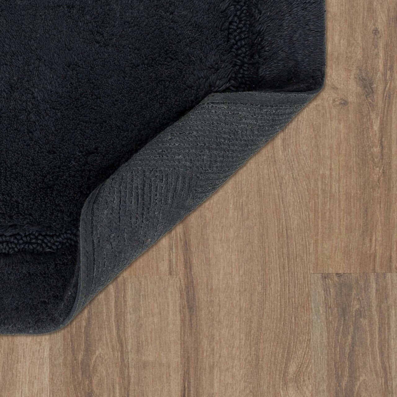 Mohawk Home Regency Bath Charcoal Machine Tufted Cotton Area Rug - 1' 5 ...