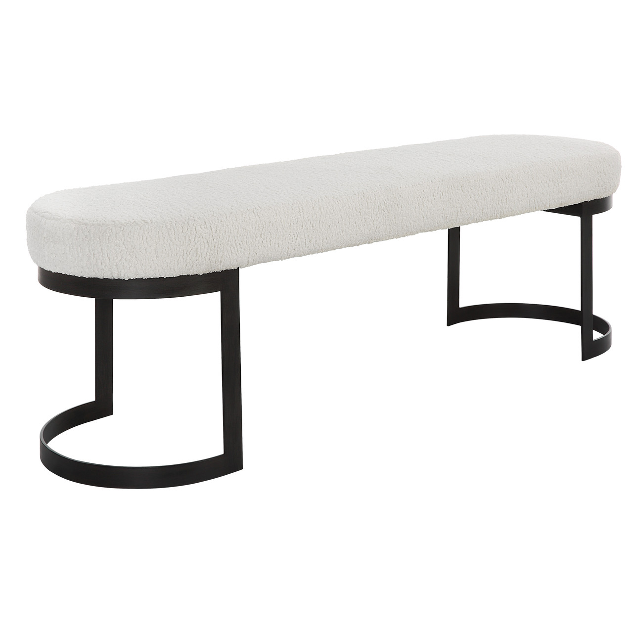 Uttermost Infinity Black Bench in Benches at StudioLX