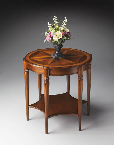 Butler Specialty Butler Bainbridge Olive Ash Burl Accent Table Tables ...