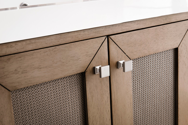 James Martin Chianti 24" Single Vanity Cabinet, Whitewashed Walnut W ...