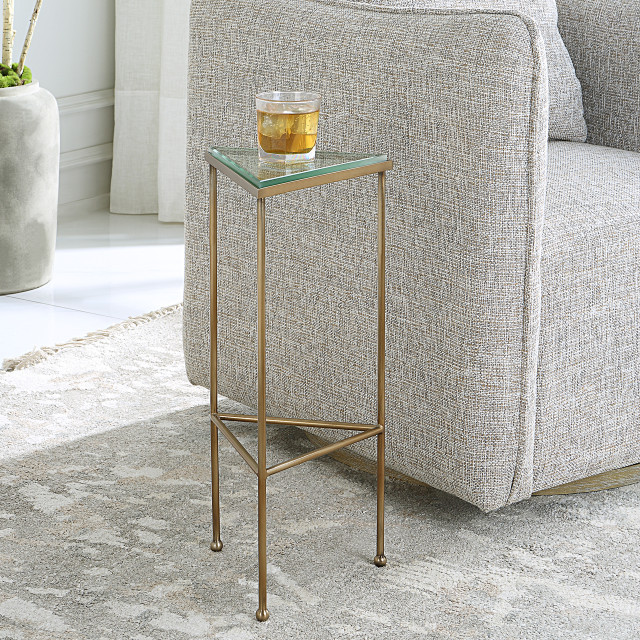 Uttermost Giza Triangular Drink Table in End Tables at StudioLX