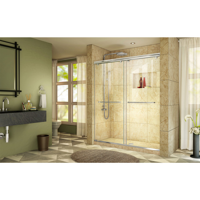 Dreamline Charisma 44-48 In. W X 76 In. H Frameless Bypass Sliding ...