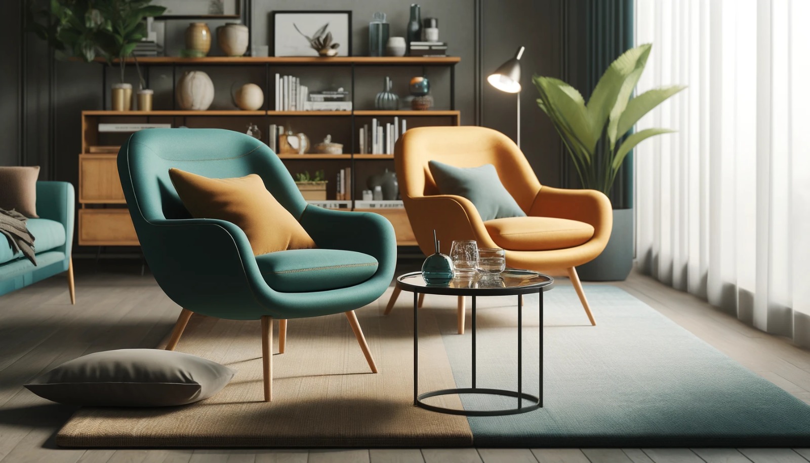 How to Mix and Match Accent Chairs and Side Tables - StudioLX Home Store