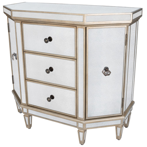 Butler Specialty Bethany Mirrored Console Chest Accent Chests | StudioLX