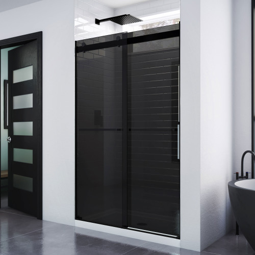 Dreamline Essence 44-48 In. W X 76 In. H Frameless Smoke Gray Glass ...