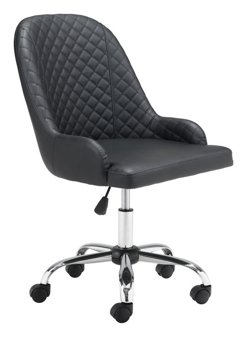 Zuo Modern Space Office Chair Black in Office Chairs at StudioLX