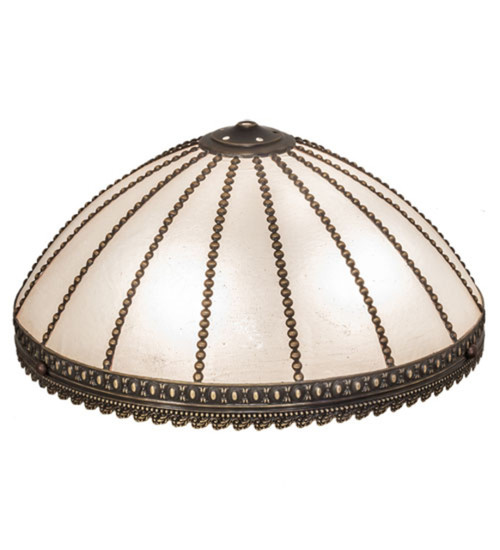 Meyda 20" Wide Gothic Bent Glass Shade in Shades at StudioLX