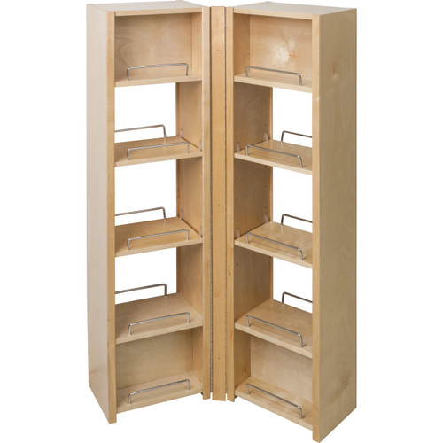 Hardware Resources Wood Pantry Swingout in Pantry Drawers at StudioLX