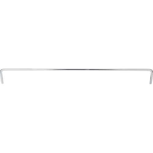 Hardware Resources 17-7/16" Metal Shelf Rail in Base Cabinet Organizers ...