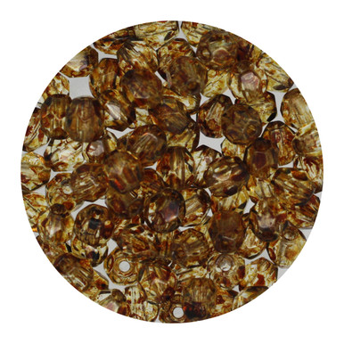 Spice Decora 4mm Czech Fire Polished Beads - BeadWarehouse