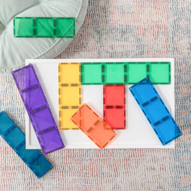 Connetix Rainbow Rectangle Pack - 18 piece | Toddler/Preschool Toys ...