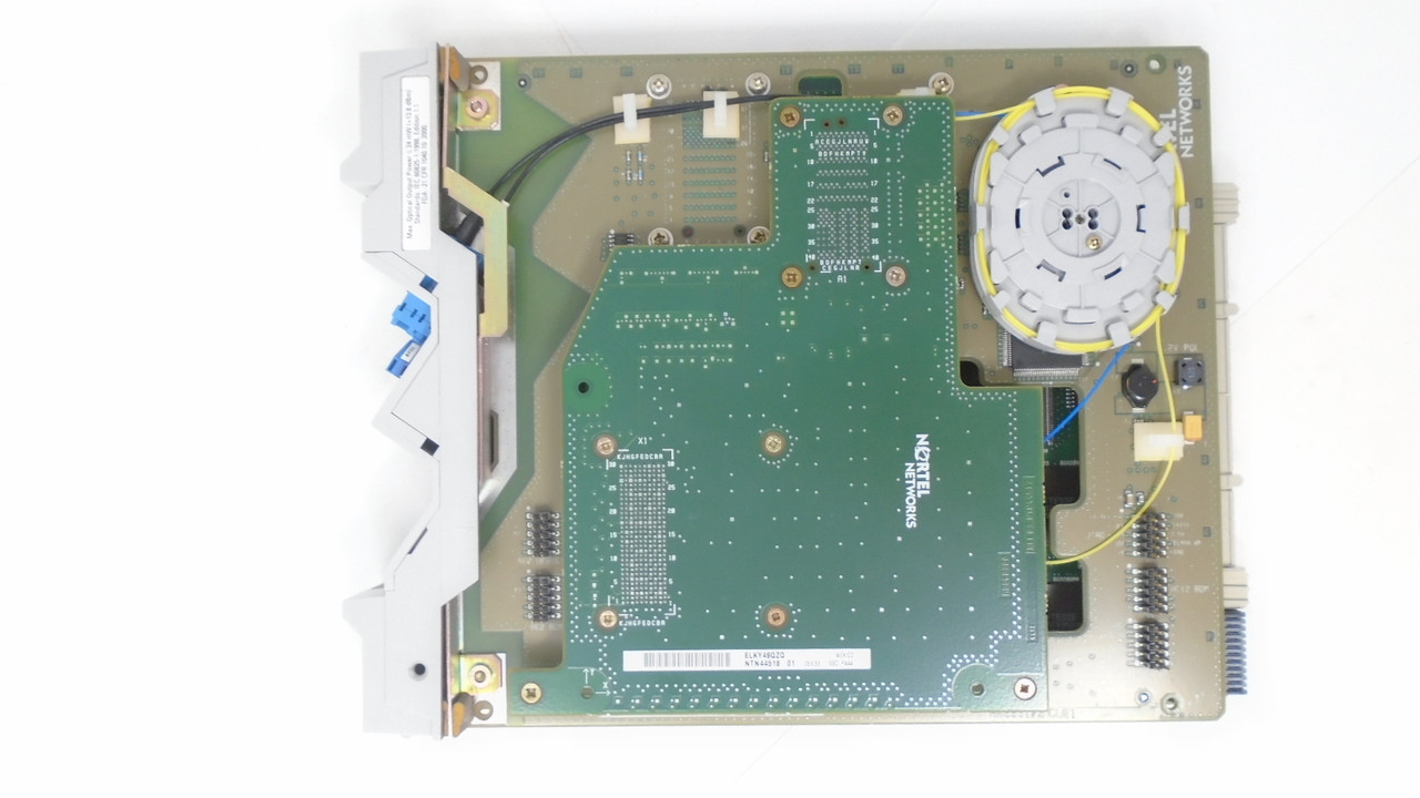 NORTEL OC192 STM64 IR NTN445CB 02A SN98DKRAAB - Mountainview-tech.com