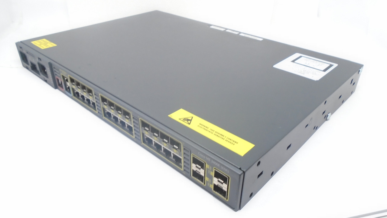 CISCO ME-3400EG ME-3400EG-12CS-M V04 COMBU00BRB 465392 - Mountainview ...