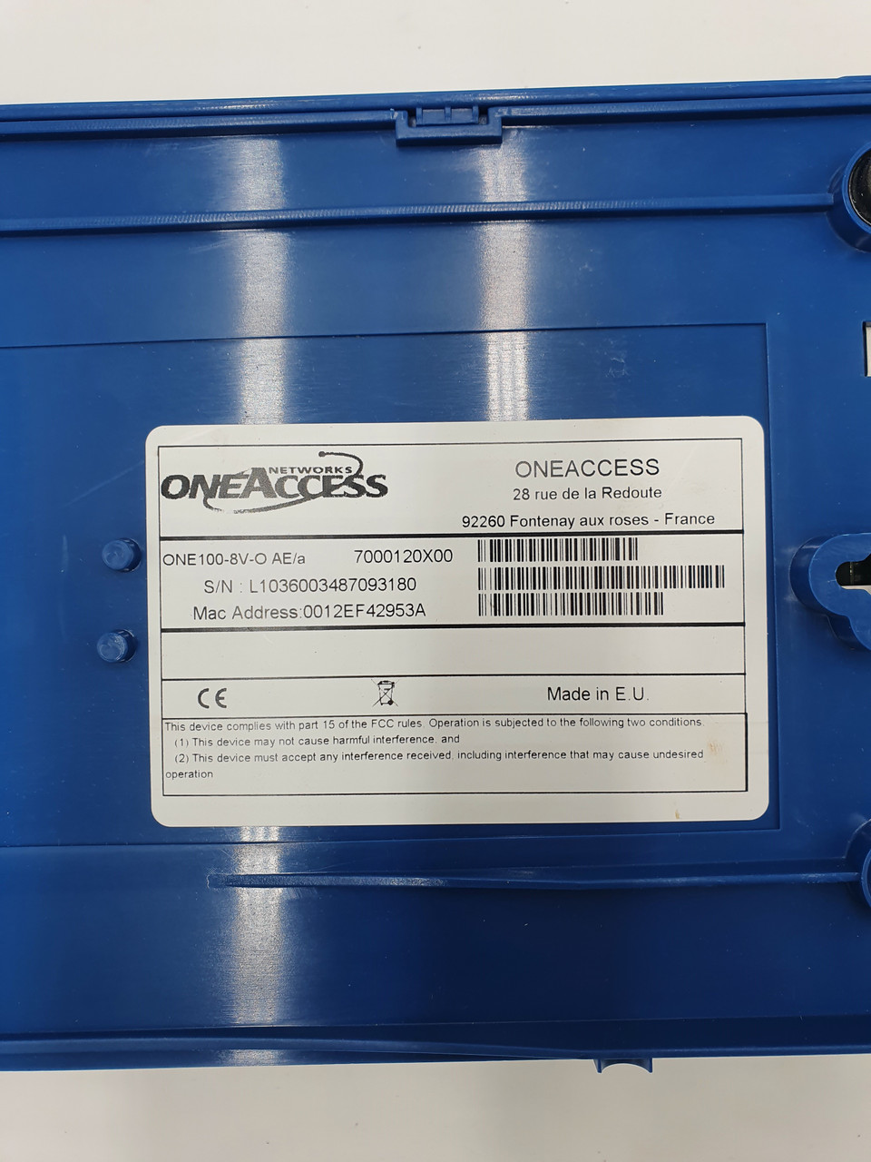 ONEACCESS, ONE 100-8V-0 AE/a, 7000120X00 - Mountainview-tech.com