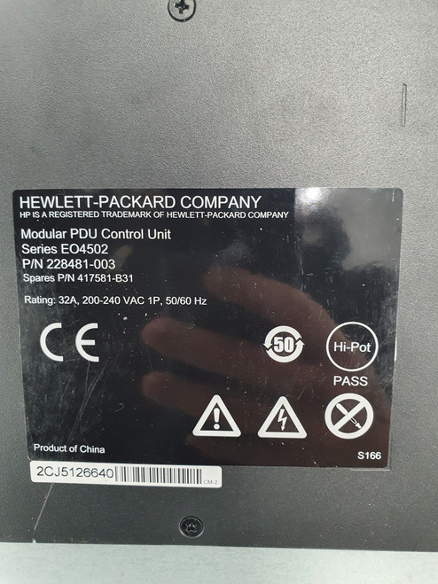 HP, Modular PDU Control Unit, 228481-003 - Mountainview-tech.com