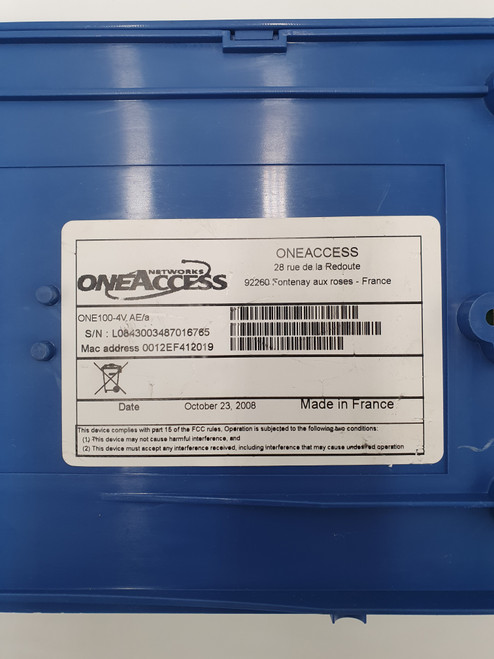 ONEACCESS, ONE 100-4V AE/a - Mountainview-tech.com