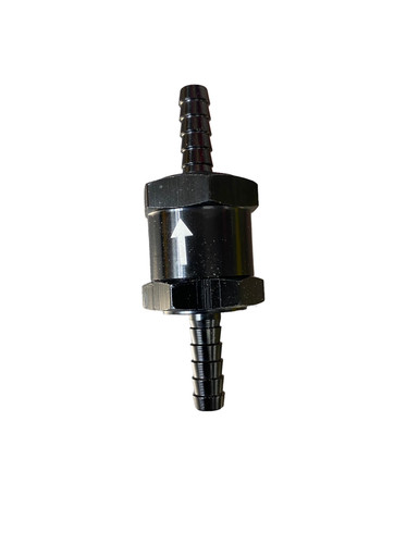 1/4" Check Valve - Black