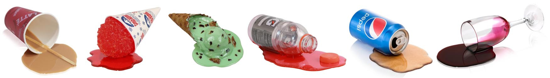 Fake Food - Display Foods - Plastic Food - Food Props - Joke Spills