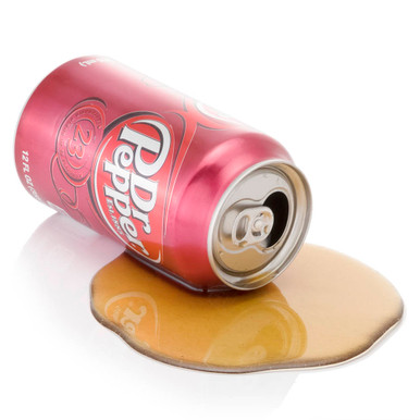 Fake Dr Pepper Spill