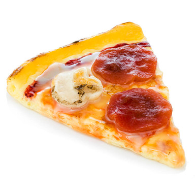 Fake Pizza - Pepperoni And Mushroom Slice