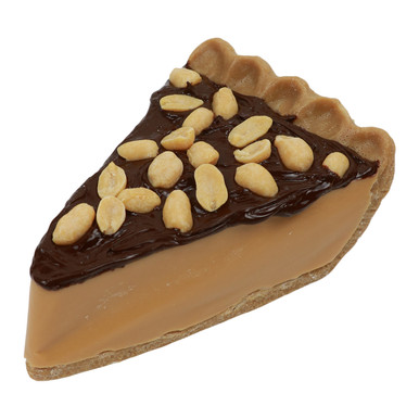 Fake Chocolate Peanut Butter Pie Slice