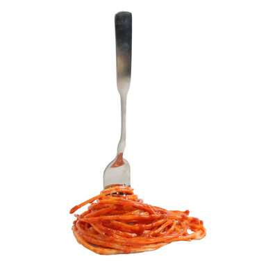 Standing Spaghetti on Fork