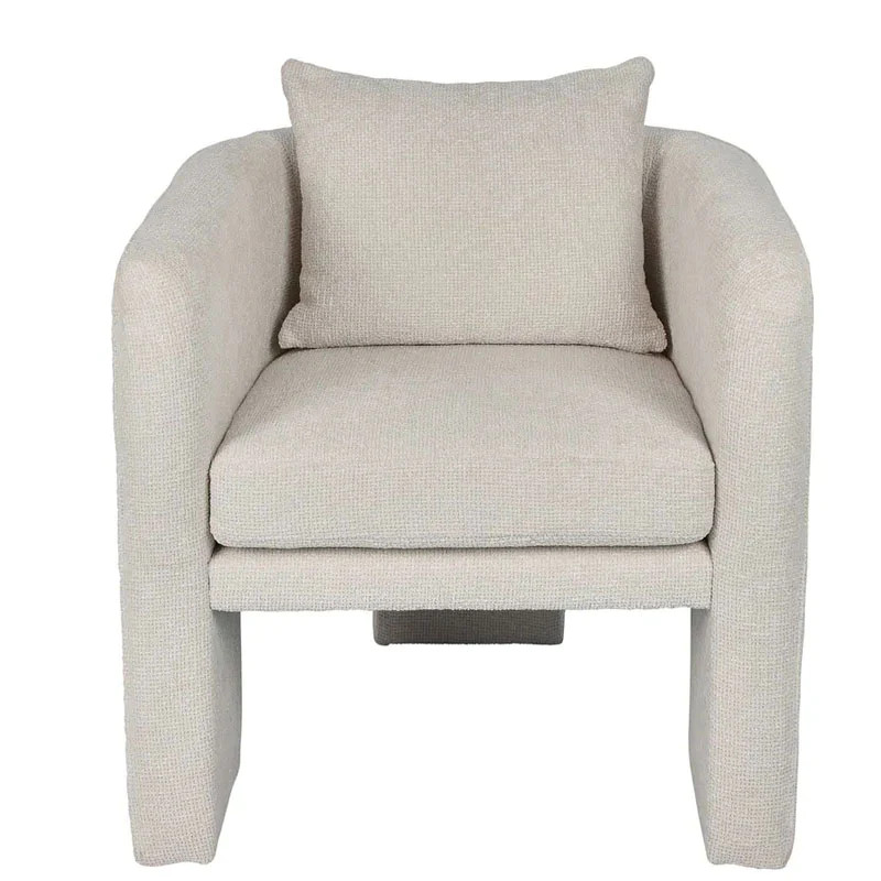 Kennedy Wooden Frame Arm Chair - Natural