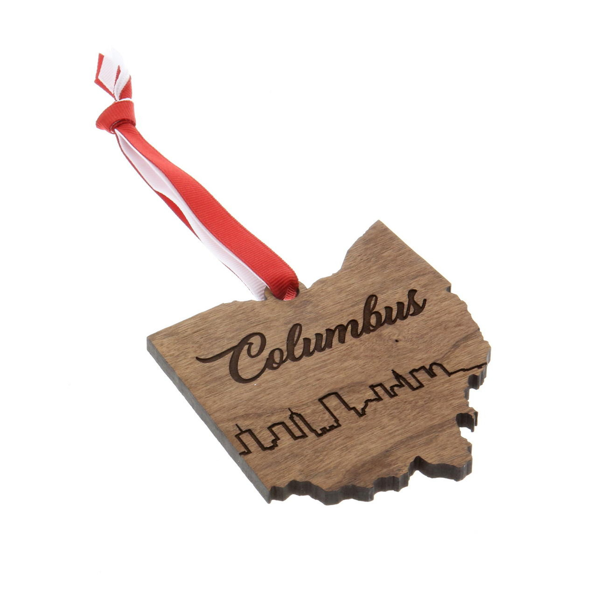Columbus Porcelain Ornament Wendell August Forge