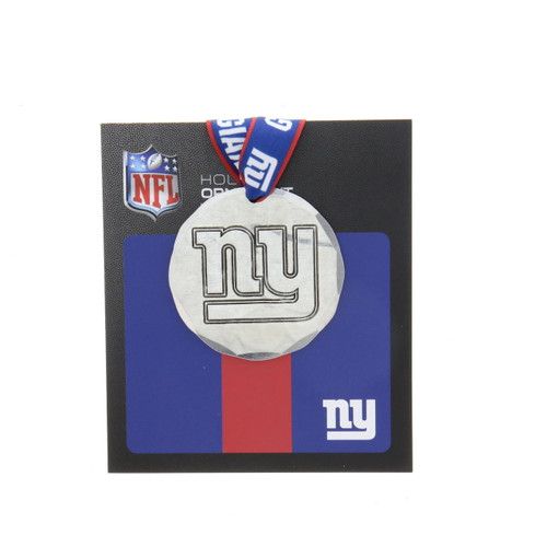 New York Giants Christmas Ornament Wendell August