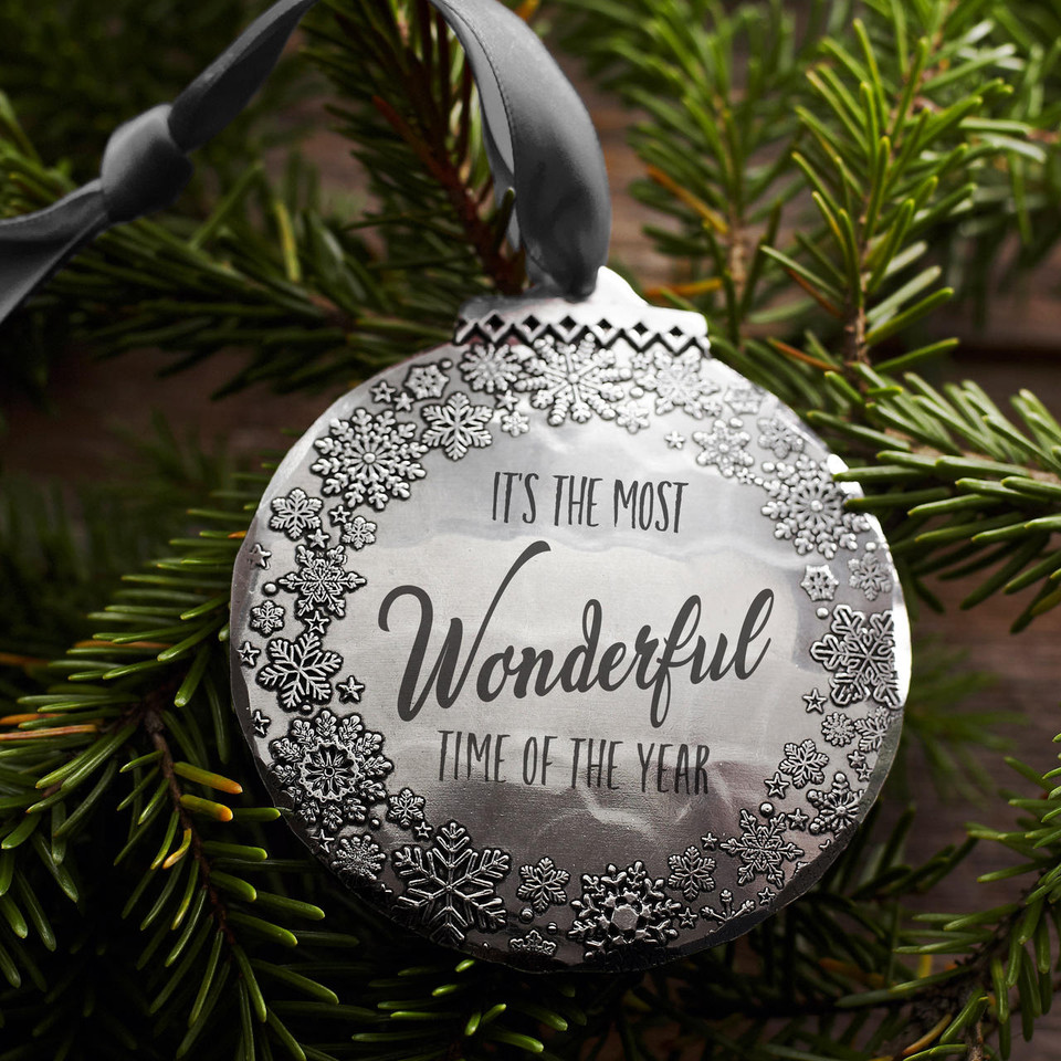 Love Snowflake Ornament Wendell August