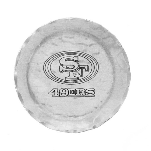 San Francisco 49ers Logo Coaster (Aluminum)