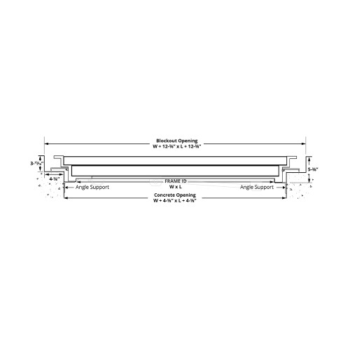 2 Hours Fire-Rated Floor Door 42"x54": Superior Durability