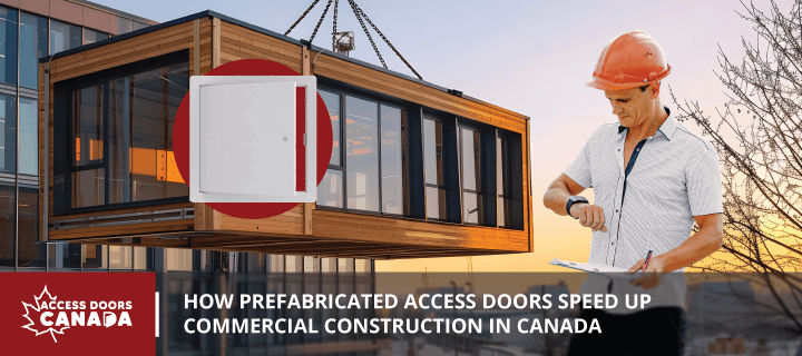 How Prefabricated Access Doors Speed Up Commercial Construction in Canada