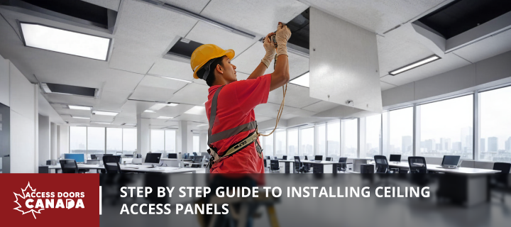 Step-by-Step Guide to Installing Ceiling Access Panels