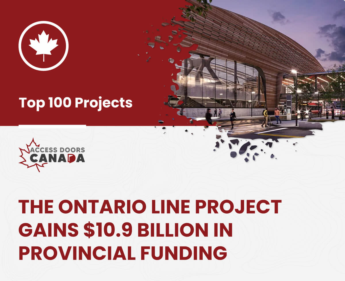 The Ontario Line Project Gains $10.9 Billion in Provincial Funding