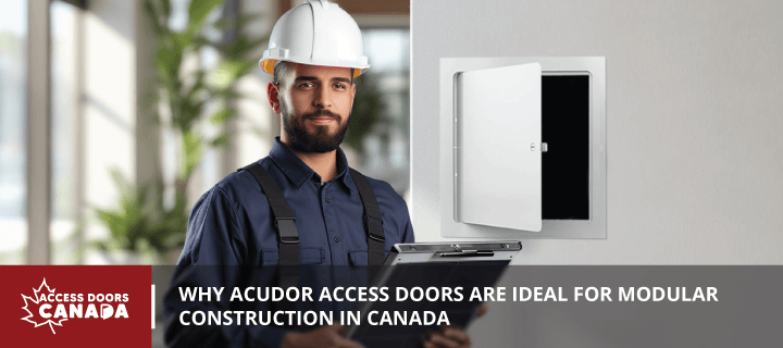 Why Acudor Access Doors Are Ideal for Modular Construction in Canada