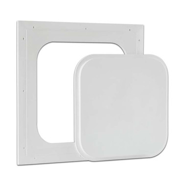 Radius Corner Access Panel: 24"x24" GFRG - Easy Installation