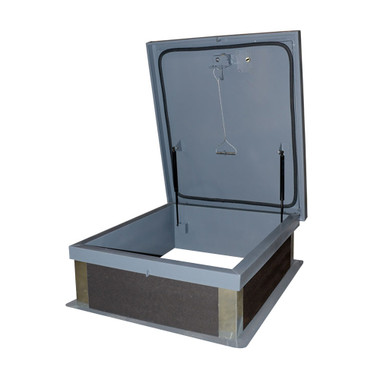 Galvanized Security Roof Hatch 30"x30": Efficient Protection