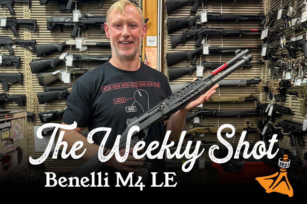 The Weekly Shot: Benelli M4 LE - Fort Thompson Sporting Goods