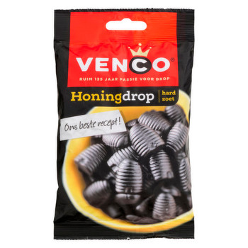 VENCO HONINGDROP HONEY LICORICE | MARINA MARKET