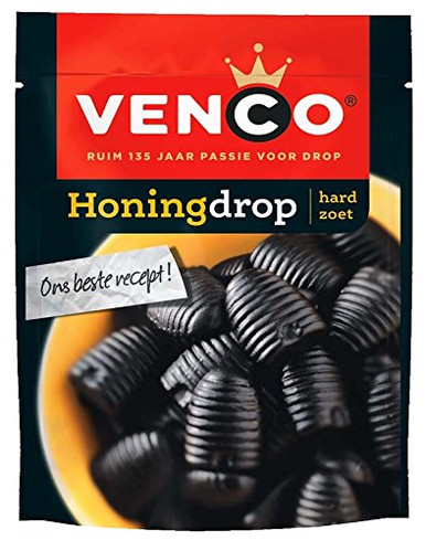 VENCO HONINGDROP HONEY LICORICE | MARINA MARKET