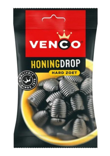VENCO HONINGDROP HONEY LICORICE | MARINA MARKET