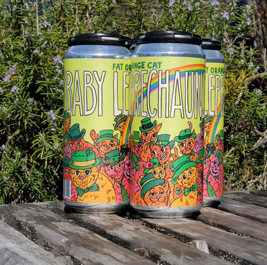 FAT ORANGE CAT BABY LEPRECHAUNS IPA | MARINA MARKET