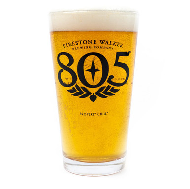 FIRESTONE WALKER 805 PINT GLASS | MARINA MARKET