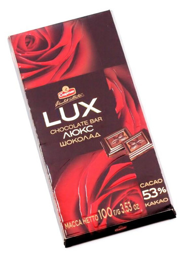 LUX CHOCOLATE 53% 100G - Marina Market