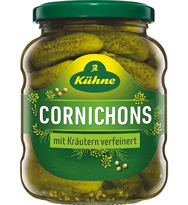 KUHNE FINE HERBS CORNICHONS | MARINA MARKET