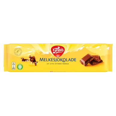 FREIA MELKESJOKOLADE MILK CHOCOLATE BAR 200g - Marina Market