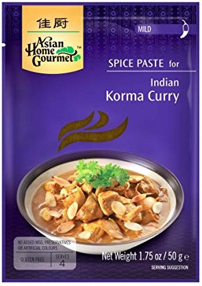 ASIAN HOME GOURMET KORMA CURRY SPICE MIX
