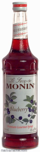 MONIN BLUEBERRY SYRUP 750ml - Marina Market